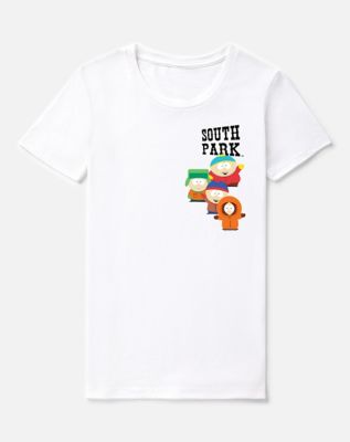South Park Logo Characters T Shirt - Spencer's