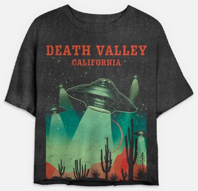 Death Valley Cropped T Shirt - Spencer's