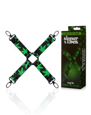 Glow in the Dark Chronic Collection Hog Tie Bondage Restraint - Spencer's