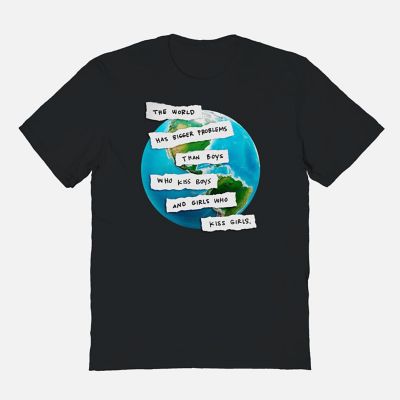 The World Has Bigger Problems Pride T Shirt - Spencer's