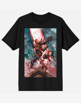 Deathstroke and Harley Quinn T Shirt - DC Comics - Spencer's