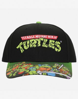 Classic TMNT Snapback Hat - Teenage Mutant Ninja Turtles - Spencer's
