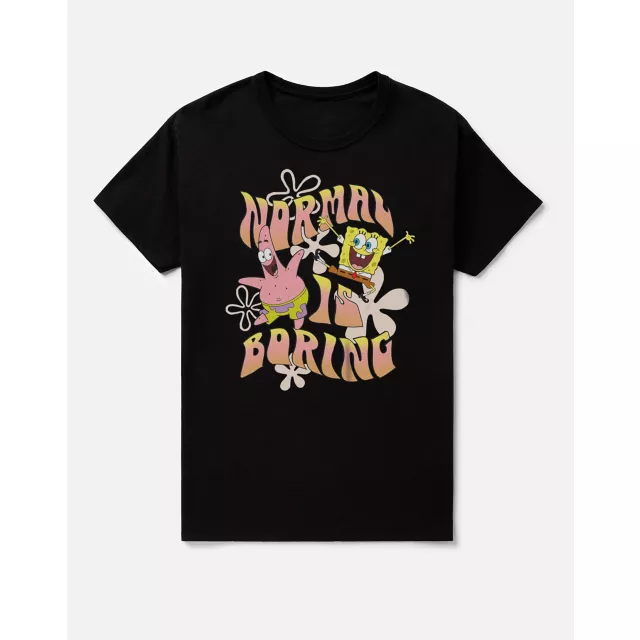 Normal Is Boring T Shirt - SpongeBob SquarePants - Spencer's