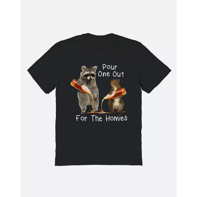 Pour One Out for the Homies T Shirt - Peanut & Fred - Spencer's